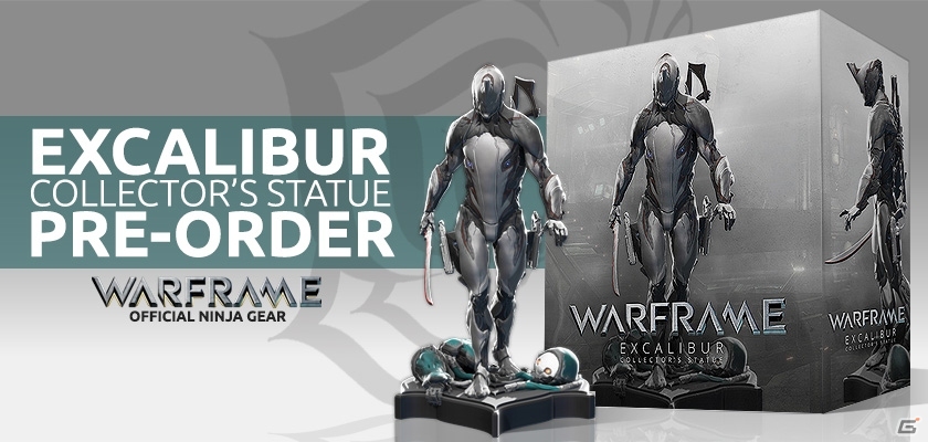 「Warframe」の玩具＆フィギュアが製造決定―限定版Excaliburフィギュアの国内オンライン予約もスタート｜ゲーム情報サイト Gamer