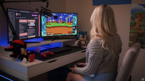 ソニック30周年のお祝いコメント映像「SonicRings」第3弾が公開！YouTubeやTwitchで活躍するSTPeachさんが登場 ...