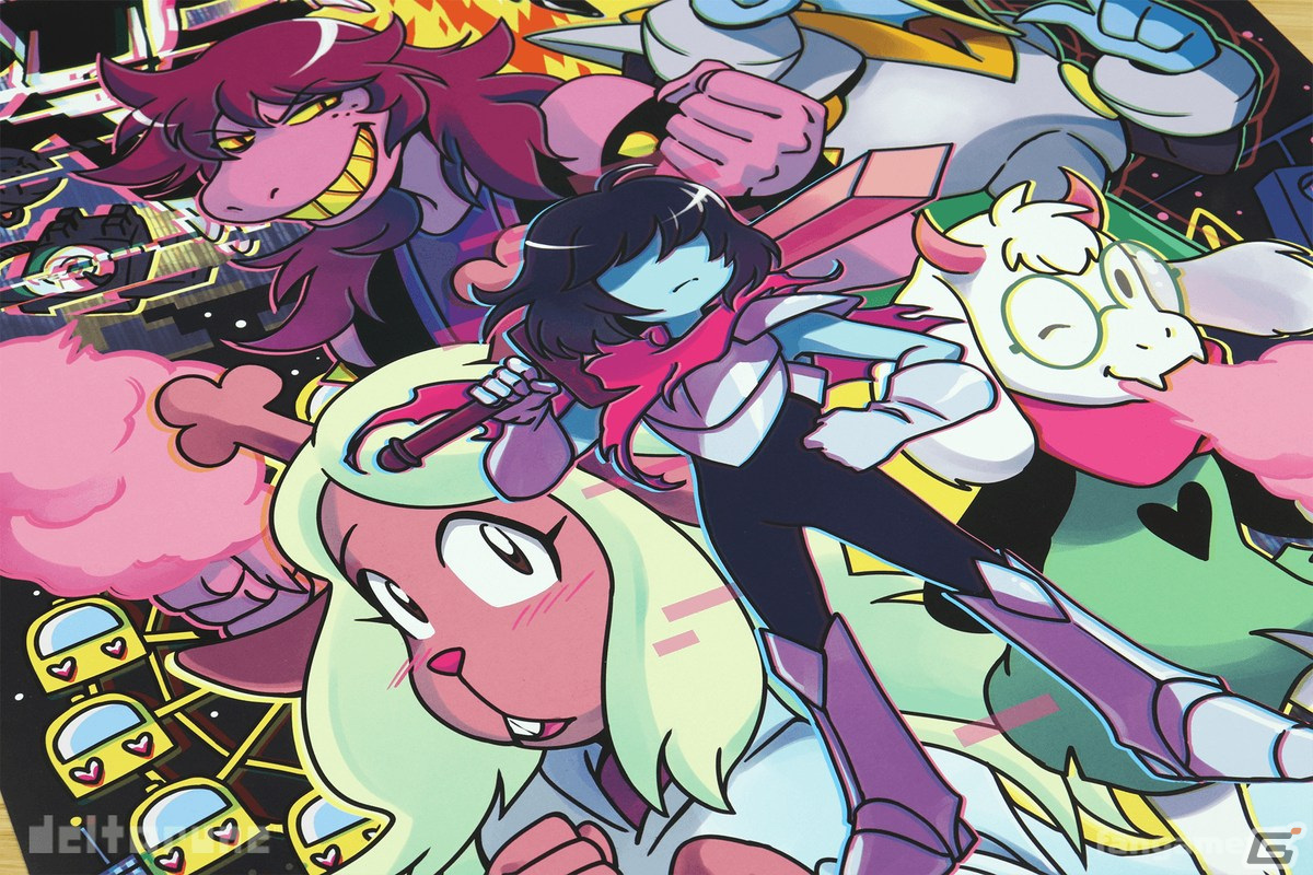 Fangamerと「DELTARUNE」のコラボグッズ5種の販売が開始！Tシャツやデスクマット、ポスターなどが登場 | Gamer