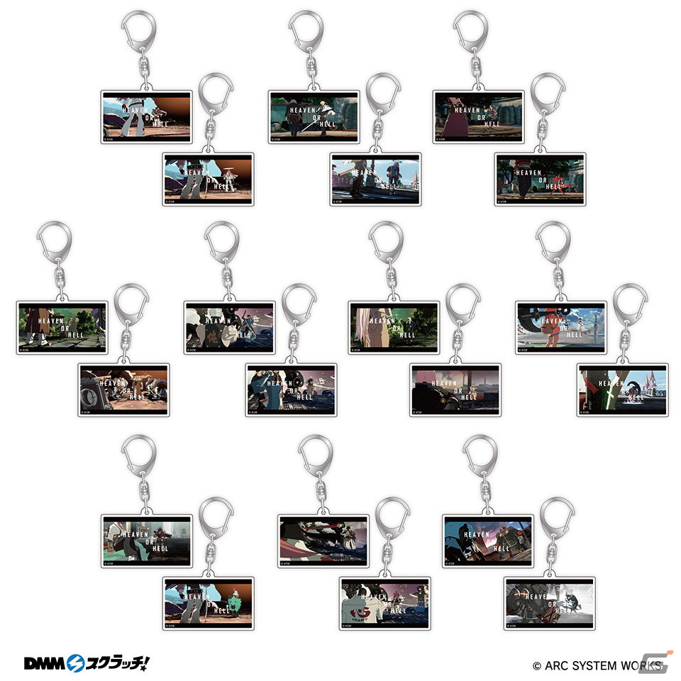 「GUILTY GEAR -STRIVE- × hncl」のコラボ商品がDMMスクラッチに登場！描き下ろしイラストの限定グッズがラインナップ ...