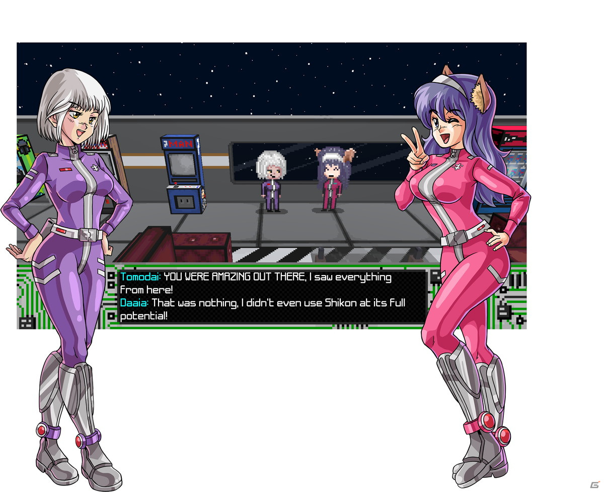 コミカルな謎解きスペースアドベンチャー「Shikon-X Astro Defense Fortress」の体験版がSteam Next ...