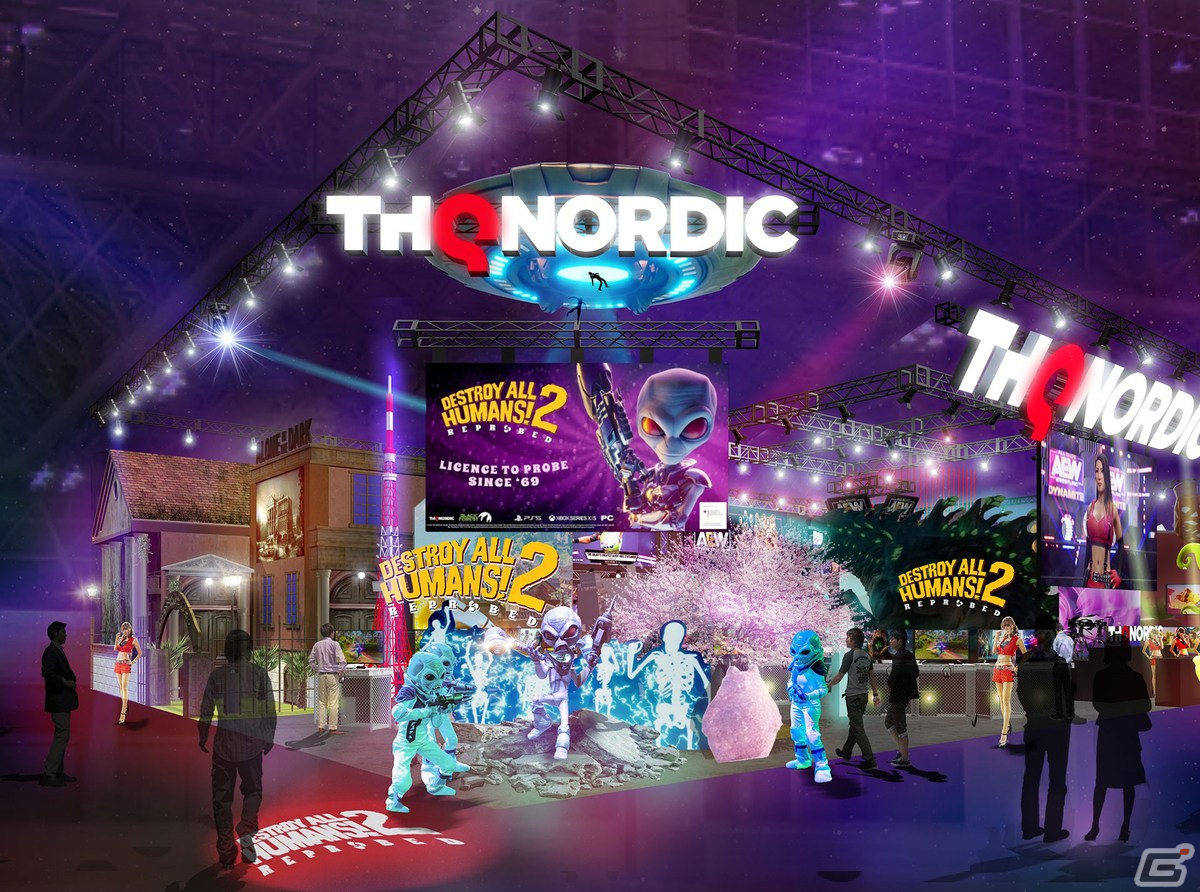 THQ Nordic、TGS2022にて出展するブースの位置とイメージを公開 | Gamer
