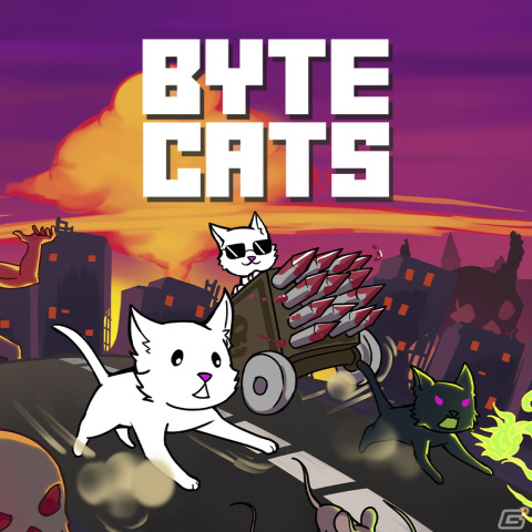 子猫が地獄を駆け抜ける！簡単操作で遊べるアクションゲーム「BYTE CATS」がSwitchで配信開始 | Gamer