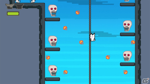 子猫が地獄を駆け抜ける！簡単操作で遊べるアクションゲーム「BYTE CATS」がSwitchで配信開始 | Gamer