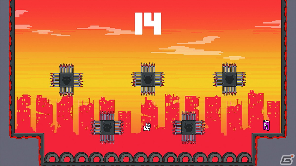 子猫が地獄を駆け抜ける！簡単操作で遊べるアクションゲーム「BYTE CATS」がSwitchで配信開始 | Gamer