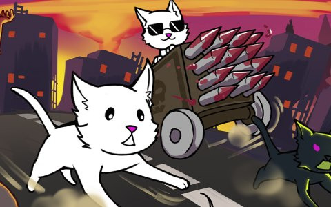 子猫が地獄を駆け抜ける！簡単操作で遊べるアクションゲーム「BYTE CATS」がSwitchで配信開始 | Gamer