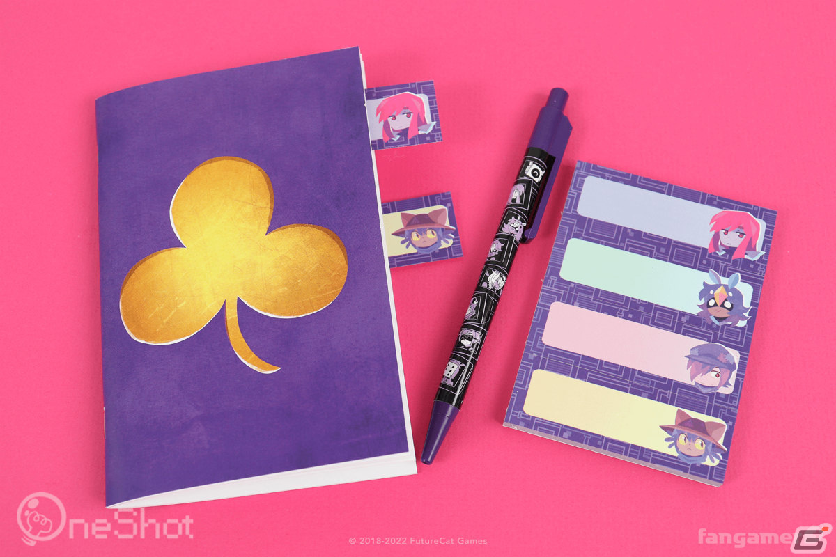 「OneShot」黒いクローバーの首飾りやステーショナリーセットなどがFangamer Japanに登場！「新春初売り祭」第3期も開始 | Gamer