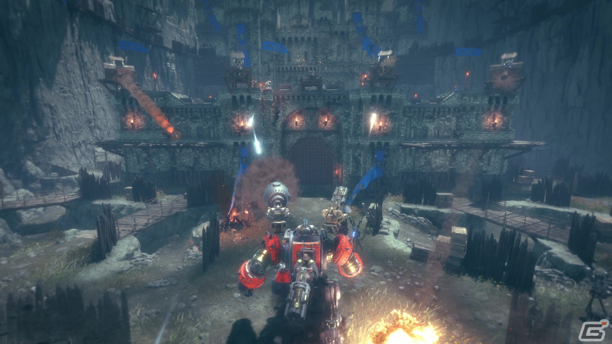 最大100人による攻城戦を楽しめる「Warlander」のSteam版が基本プレイ無料で配信開始！隕石や巨大ロボットといったギミックも | Gamer