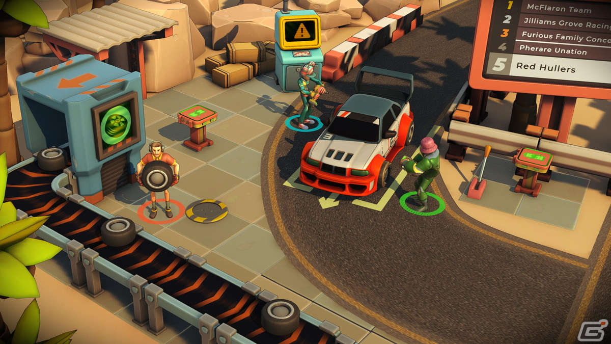 ピットレーンでの作業を楽しむ「Speed Crew」Switch版が6月8日にリリース！4人協力プレイにも対応 | Gamer