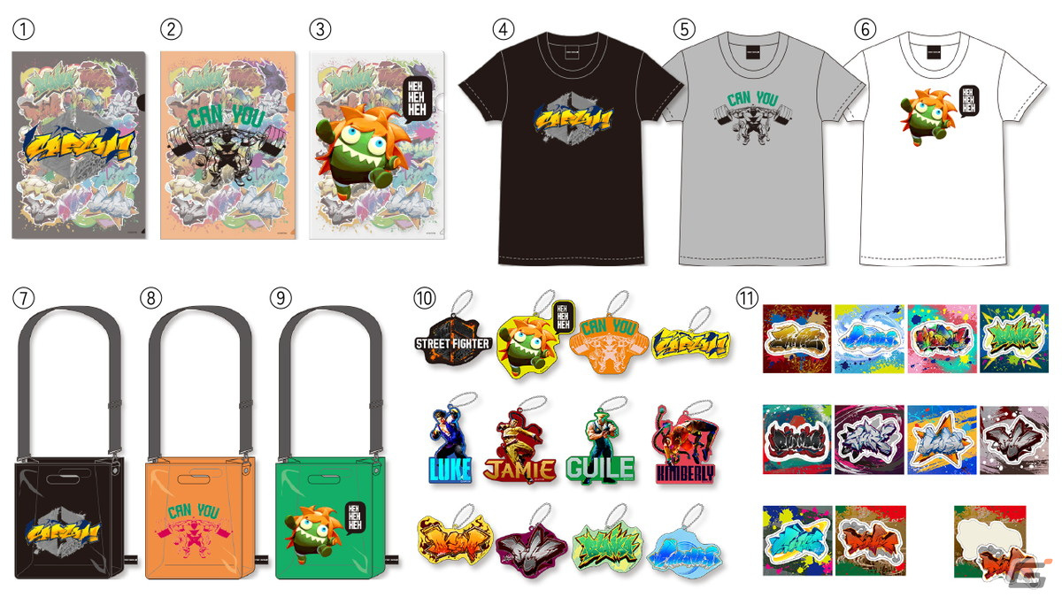 「ストリートファイター6」ブランカちゃんなどのイラストを使用したTシャツやクリアバッグが登場！ | Gamer