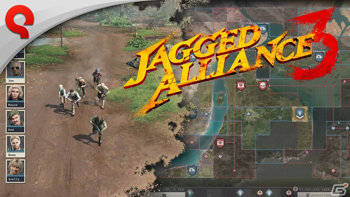 ターン制タクティカルRPG「Jagged Alliance 3」傭兵の雇用や民兵の訓練など重要な要素を紹介するトレーラーが公開！ | Gamer