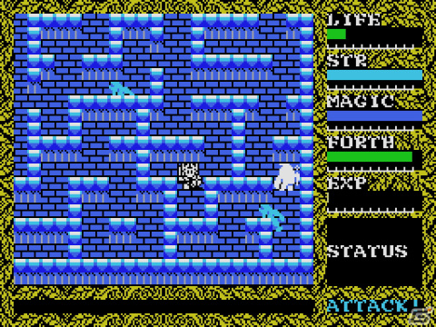 アクションRPG「ハイドライドII（MSX・Windows11対応版）」がプロジェクトEGGにて配信！前作の6倍ものマップで魔法も使用可能に | Gamer