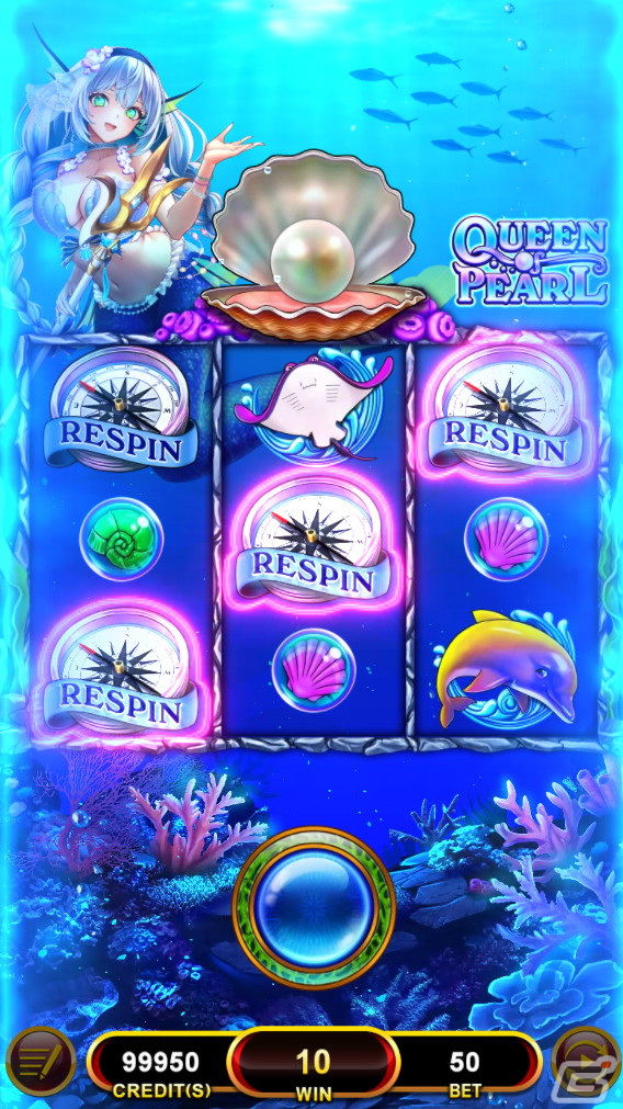 ビデオスロット「QUEEN OF PEARL」がオンラインゲームセンター「GAPOLI」に登場！擬似連や一発告知を搭載 | Gamer