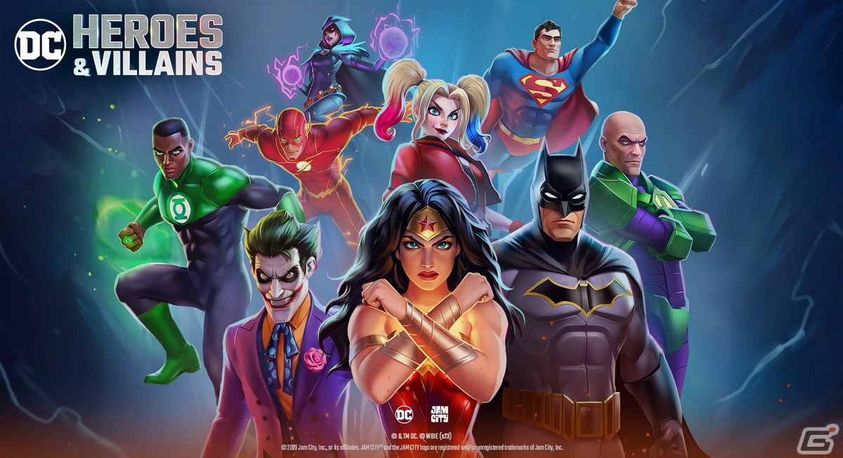 DCユニバースをベースにしたスマホ向けパズルRPG「DCヒーローズ＆ヴィランズ」が正式リリース！ | Gamer