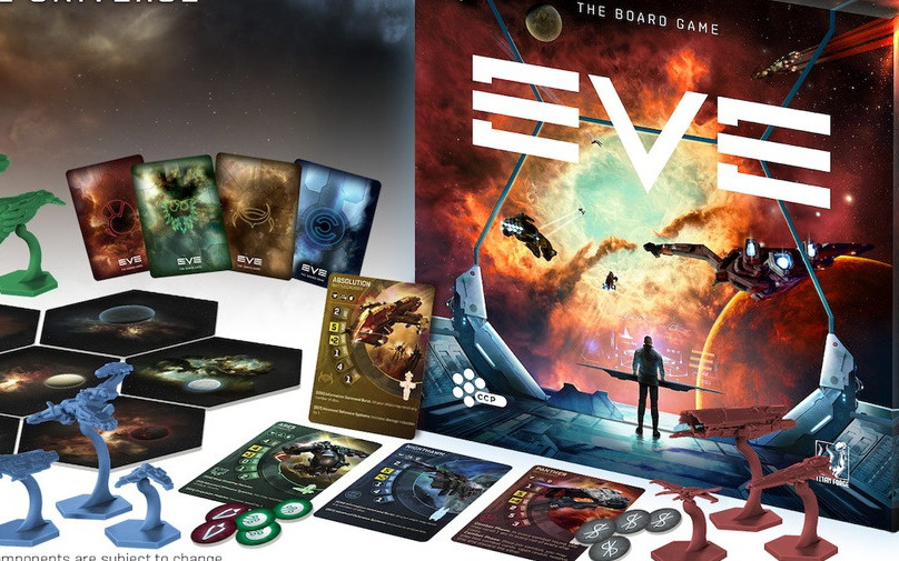 宇宙MMO「EVE Online」がボードゲームに！盤上で宇宙探検や戦略的な戦争が楽しめる―Kickstarterプレローンチページが公開 ...