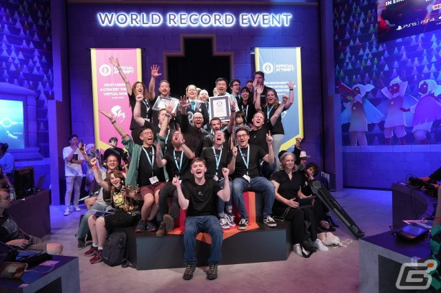 「Sky 星を紡ぐ子どもたち」がgamescom2023にて実施したバーチャルコンサートにてギネス世界記録を更新 | Gamer