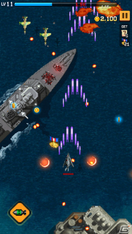 2Dシューティングゲーム「ストライカーズ1945：RE」がサービス開始！原作の雰囲気を残しながらスキルや機体強化などの成長要素を追加 | Gamer