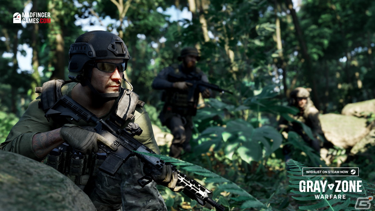 Unreal Engine 5をフル活用したPC向けオープンワールドタクティカルFPS「Gray Zone Warfare」が発表！ | Gamer
