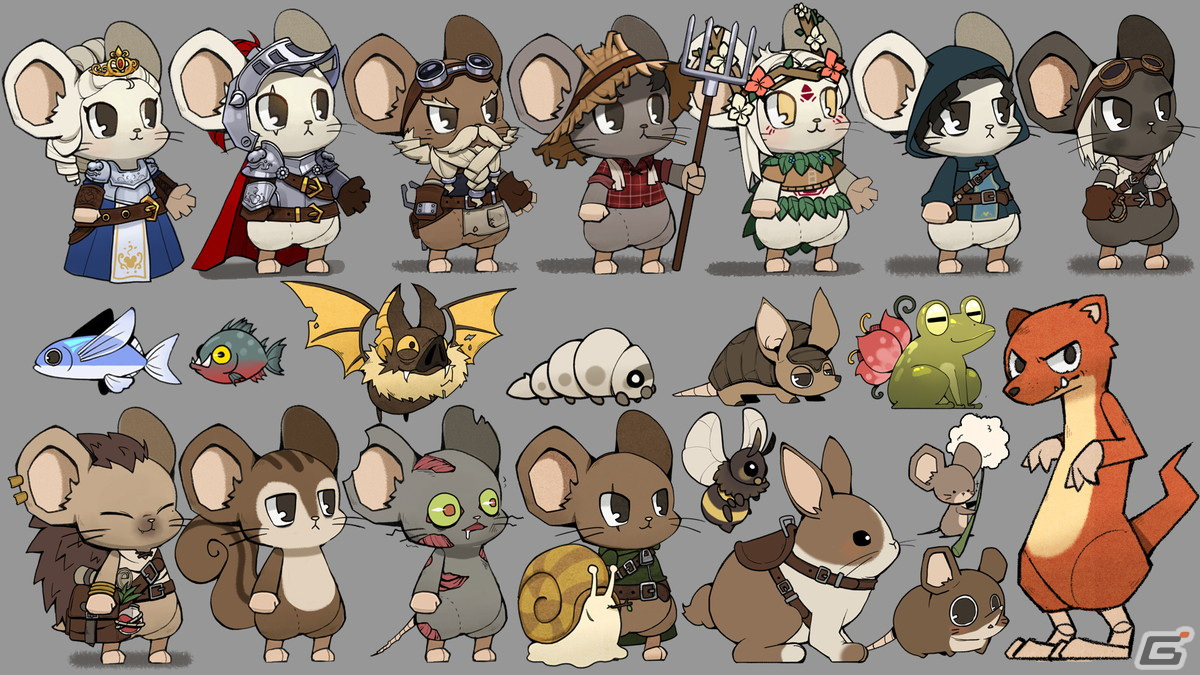 ネズミの世界もサステナブルに！都市建設シム「Ratopia」の早期アクセスがSteamにて開始 | Gamer