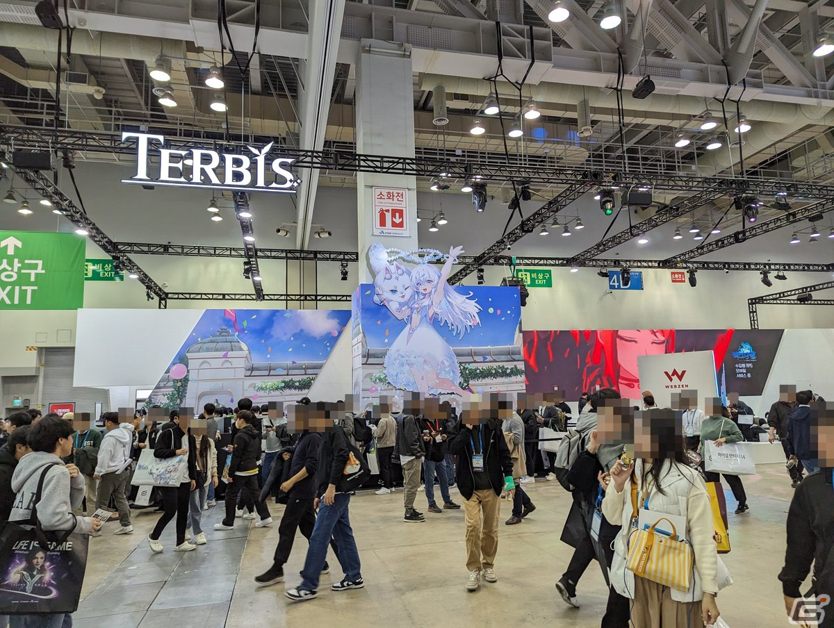 多彩なアニメーションが魅力のRPG「TERBIS」がWEBZENブースに登場！「カゲマス」「ラグナドール」も出展【G-STAR 2023 ...