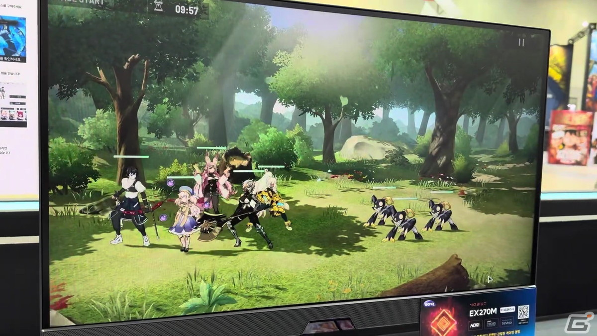 多彩なアニメーションが魅力のRPG「TERBIS」がWEBZENブースに登場！「カゲマス」「ラグナドール」も出展【G-STAR 2023 ...