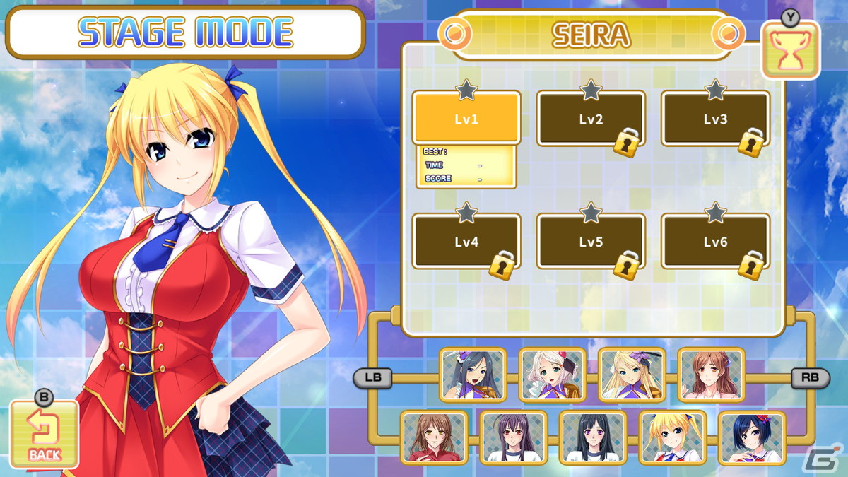 脱出ブロックパズルゲーム「Pretty Girls Escape PLUS」が配信！パズルをクリアして9人の美女のコスチュームを集めよう ...