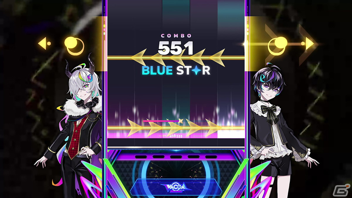 「Sixtar Gate: STARTRAIL」にて「WACCA」とのコラボパックがSteamで先行配信スタート！全8曲の楽曲やギアスキンなどを収録 | Gamer