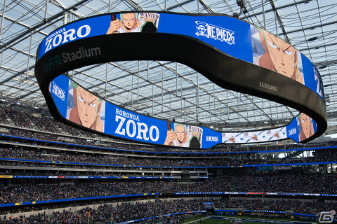 「ONE PIECE」日本IPとして初となるアメフトチーム・LOS ANGELES RAMSとのタイアップゲームが実現！ | Gamer