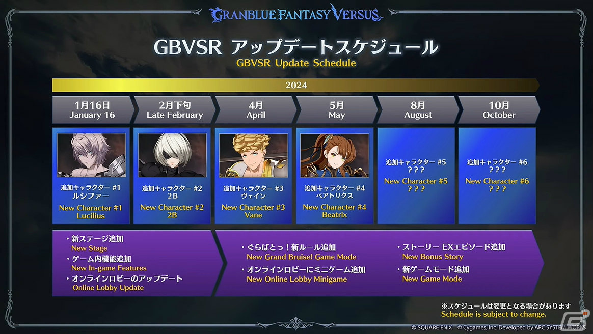 「GBVSR」に「NieR:Automata」より2Bが参戦決定！2024年2月下旬に配信予定 | Gamer