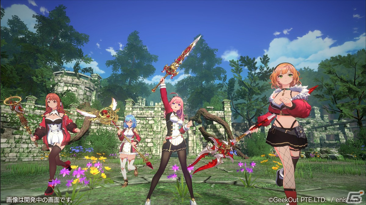 「De:Lithe Last Memories」に登場する第五部隊「デュナミス」の情報が公開！伊駒ゆりえさんが歌うキャラソン「any pale ...