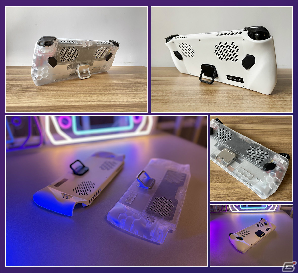 ROG Allyの熱暴走を防止する放熱バックカバー「ROG Ally Back Modcase」が登場！キックスタンドなどの機能も搭載 | Gamer