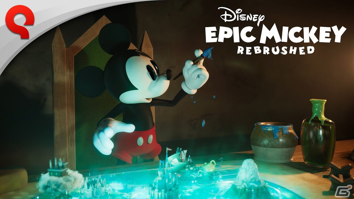 「Disney Epic Mickey: Rebrushed」がPS5/PS4/Xbox Series X|S/Xbox One/Switch ...