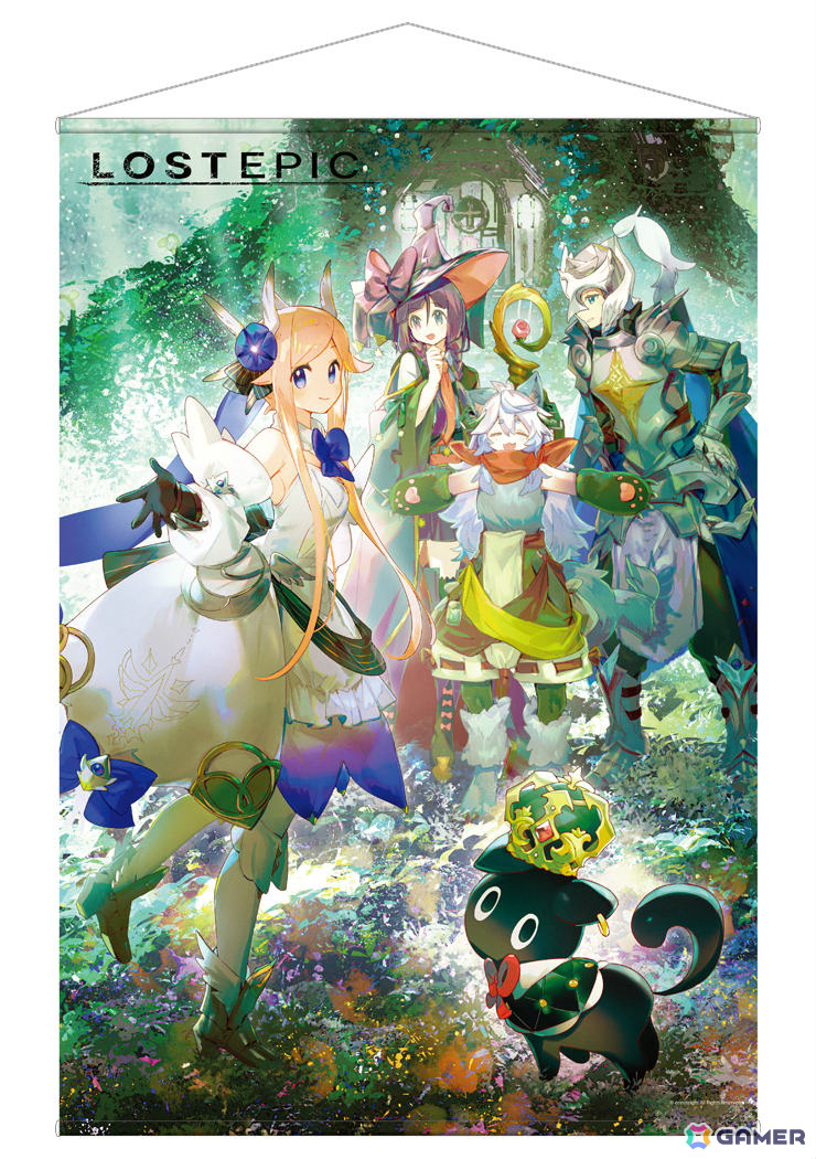 「LOST EPIC」パッケージ版の店舗購入特典が公開！描きおろしB2タペストリーやキャラファイングラフなどがラインナップ | Gamer