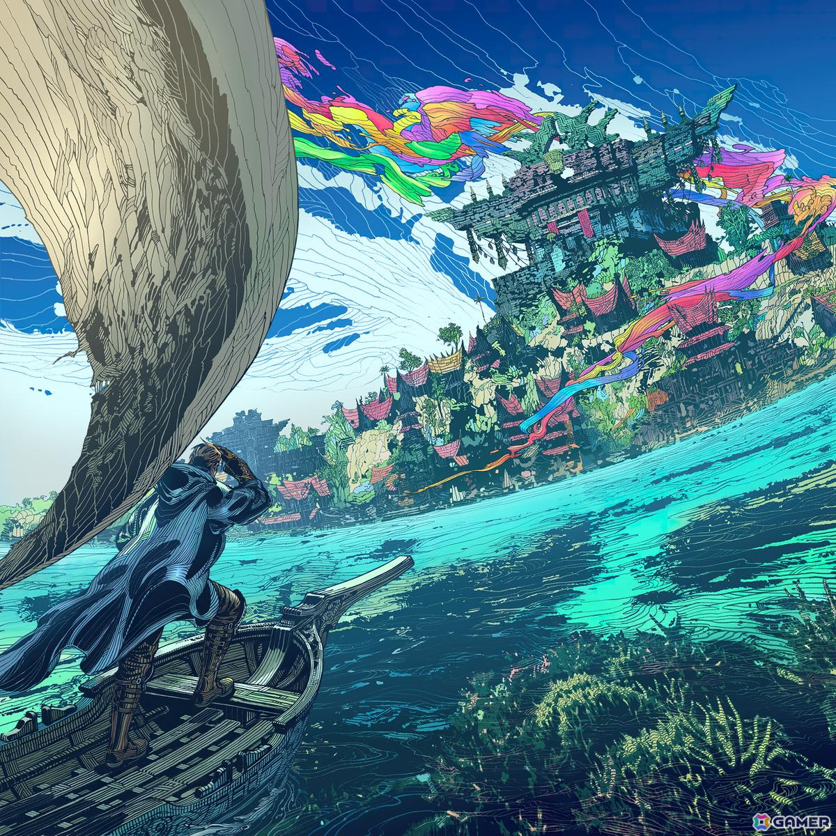 「FFXIV」拡張パッケージ「黄金のレガシー」の主題歌などを収録した「DAWNTRAIL 7-inch Vinyl Single」が発売 ...