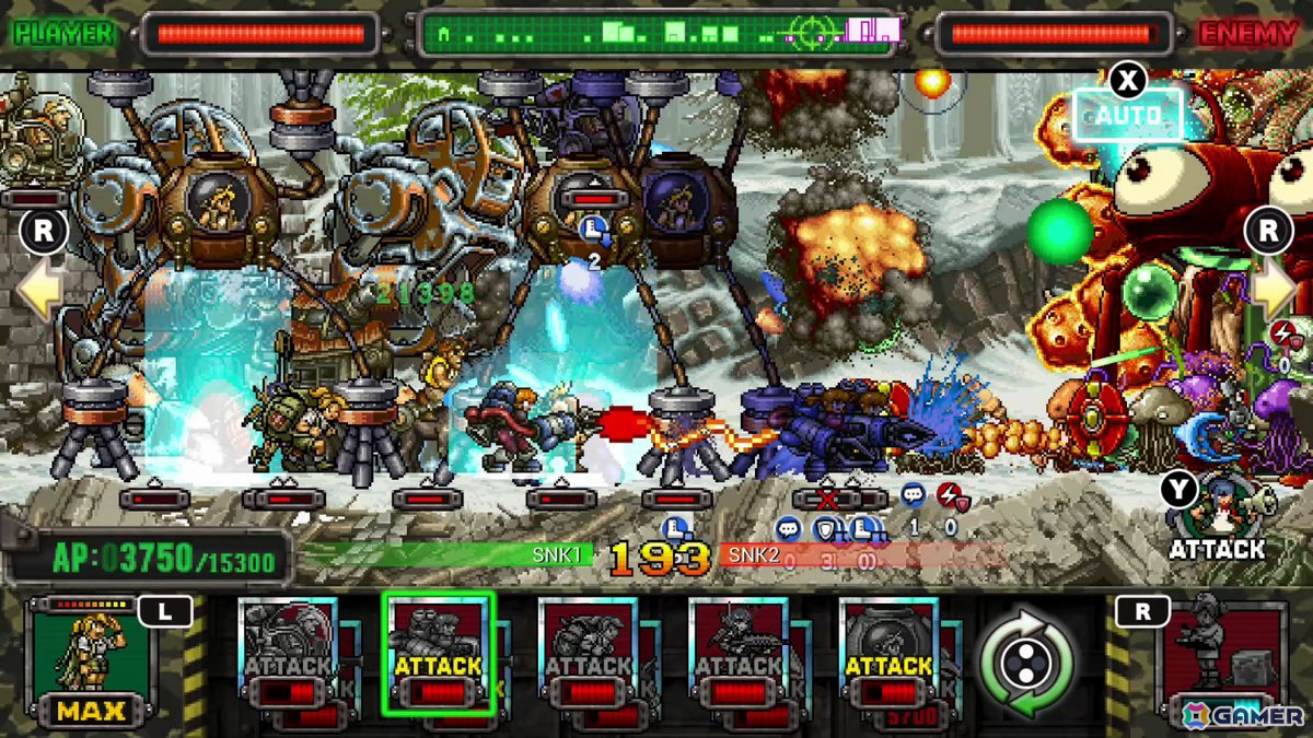 タワーディフェンスゲーム「METAL SLUG ATTACK RELOADED」が配信開始！2Dドットと世界観はそのままに簡単操作で楽しめる ...