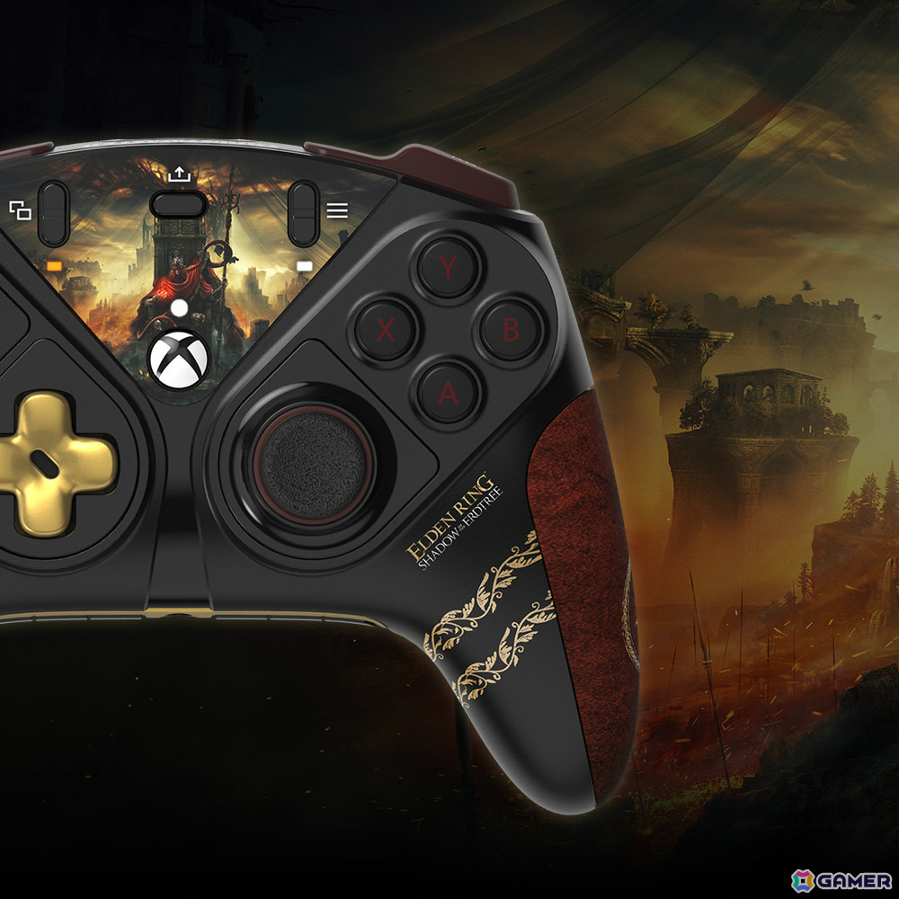 「ELDEN RING SHADOW OF THE ERDTREE」デザインのThrustmaster製コントローラー「ESWAP X2 PRO CONTROLLER」が登場！ | Gamer