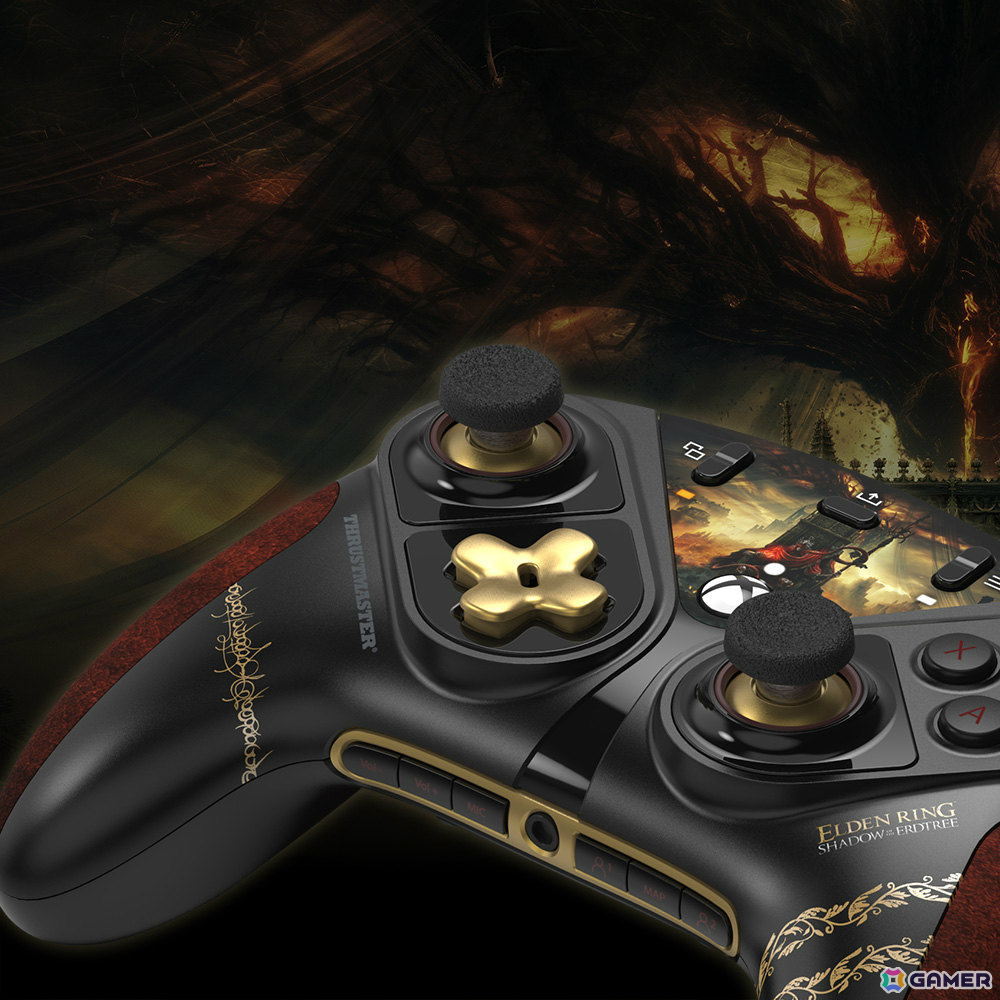「ELDEN RING SHADOW OF THE ERDTREE」デザインのThrustmaster製コントローラー「ESWAP X2 PRO CONTROLLER」が登場！ | Gamer