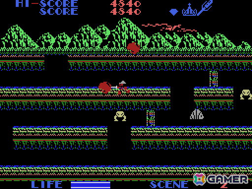 「クルセーダー（MSX版）」が「プロジェクトEGG」で無料配信！シンプルな操作ながらもアイテム探しなどの要素も楽しめる高難度アクションRPG | Gamer