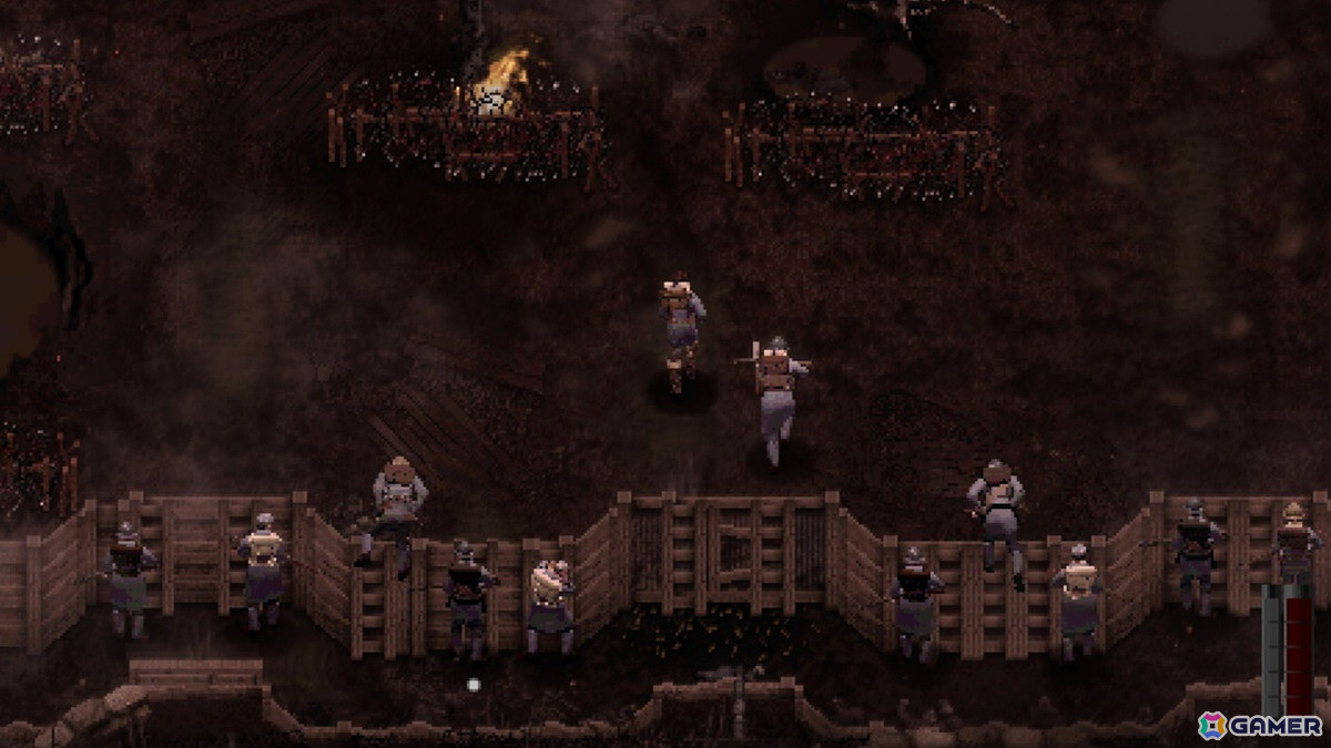 第一次世界大戦下を舞台にした2D見下ろし視点のサバイバルホラーゲーム「CONSCRIPT」が配信！弟を探して泥と血の塹壕を駆け抜けろ | Gamer