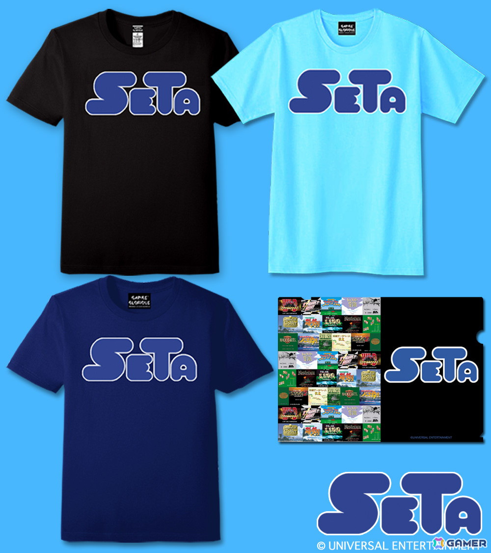 ゲームメーカー「SETA」初のコラボグッズがGAMES GLORIOUSより発売！8月3日開催のイベント「百獣ゲームランド」では先行販売も ...