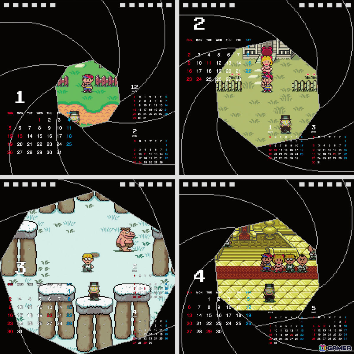 「MOTHER2 ギーグの逆襲」天才写真家の写真が「ほぼ日ホワイトボードカレンダー」となって9月1日に発売！ | Gamer