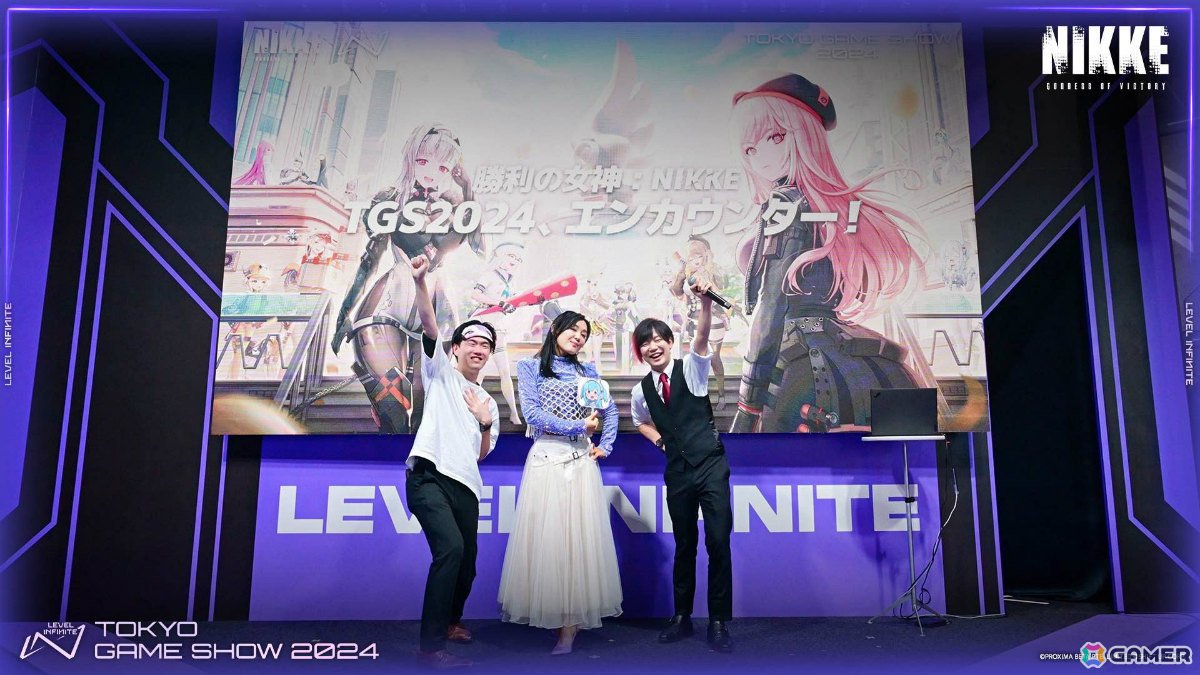 「勝利の女神：NIKKE」TGS2024のブースレポートが公開！リアル十連ガチャやキム・ヒョンテ氏、日笠陽子さんら登壇のステージに多くのファンが集結 | Gamer