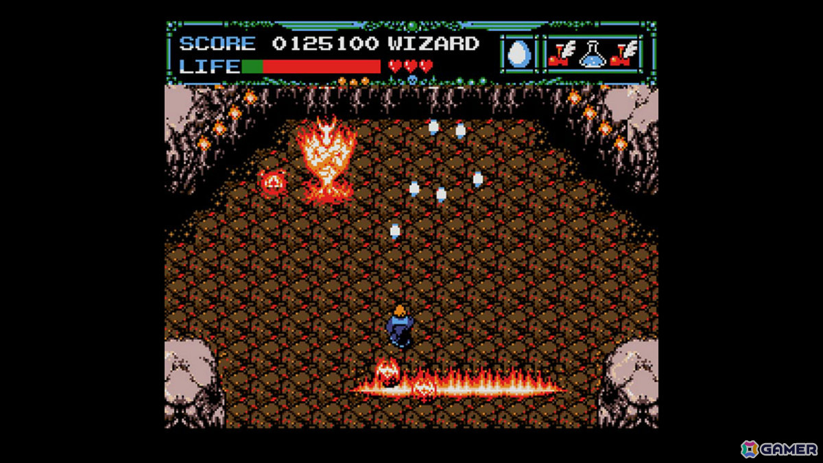 ファンタジー世界を舞台にした難度高めの縦スクロールアクションSTG「EGGコンソール アンデッドライン MSX2」が配信！ | Gamer