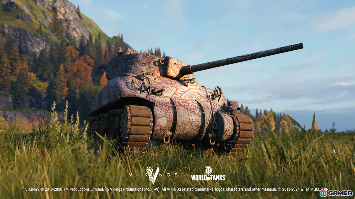「World of Tanks」でドラマ「ヴァイキング ～海の覇者たち～」とのコラボが11月7日より開催！ヴァイキング仕様の戦車「Felice ...