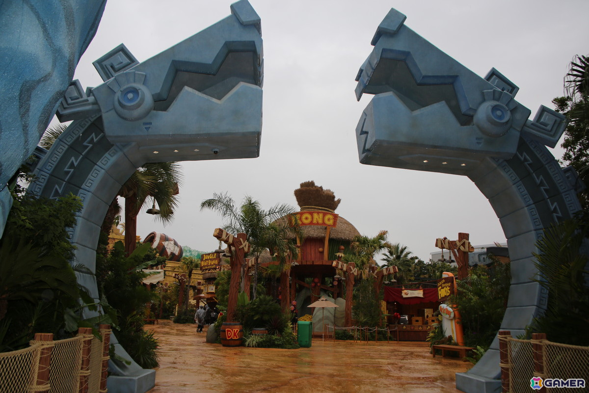 USJの新エリア「ドンキーコング・カントリー」を体験、「クレイジー・トロッコ」は爽快感たっぷりで見どころも満載！ | Gamer