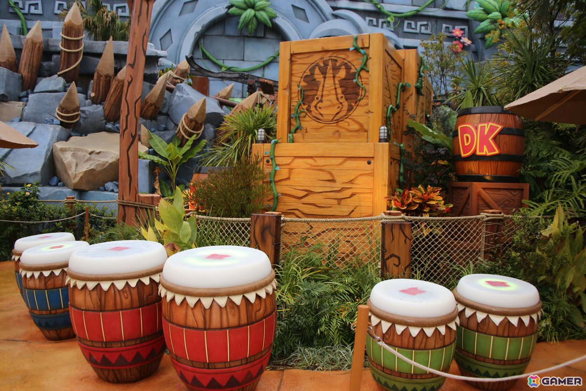 USJの新エリア「ドンキーコング・カントリー」を体験、「クレイジー・トロッコ」は爽快感たっぷりで見どころも満載！ | Gamer