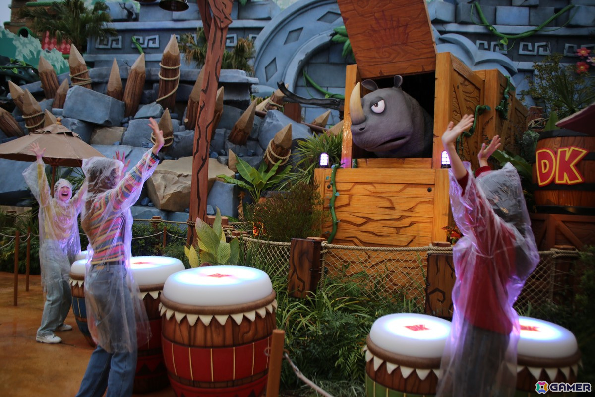 USJの新エリア「ドンキーコング・カントリー」を体験、「クレイジー・トロッコ」は爽快感たっぷりで見どころも満載！ | Gamer