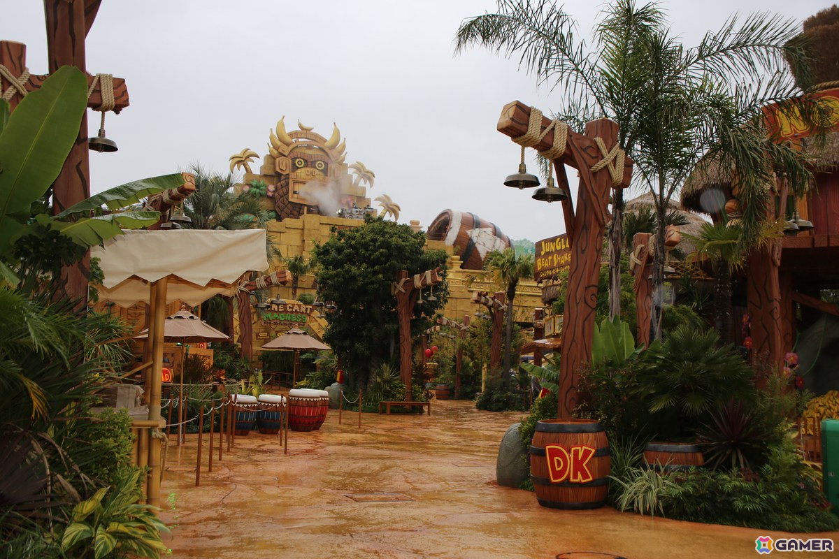 USJの新エリア「ドンキーコング・カントリー」を体験、「クレイジー・トロッコ」は爽快感たっぷりで見どころも満載！ | Gamer