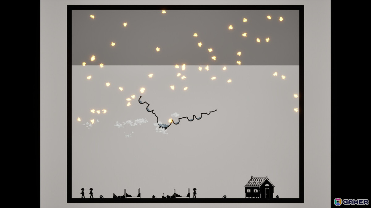 降り注ぐ火の玉から村を守る“火の玉キャッチゲーム”「Just Catch Fireballs」が配信！Steamにて120円で販売中 | Gamer