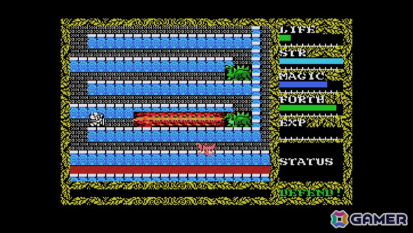 「EGGコンソール ハイドライドII MSX」がリリース！魔法を駆使して前作の6倍にもなるフィールドマップを攻略しよう | Gamer